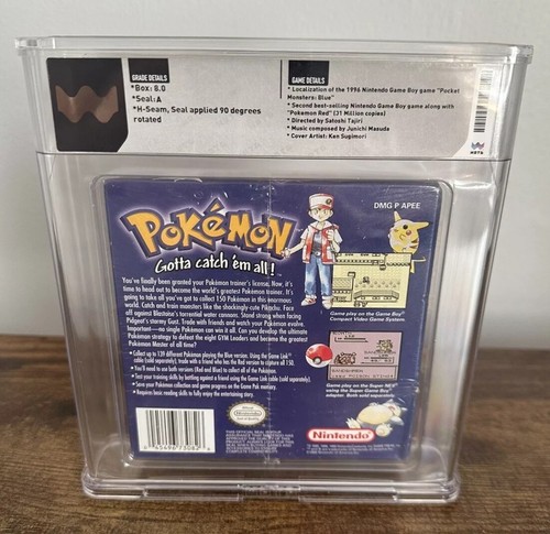 Pokemon Blue Version (Game Boy, 1998) for sale online | eBay