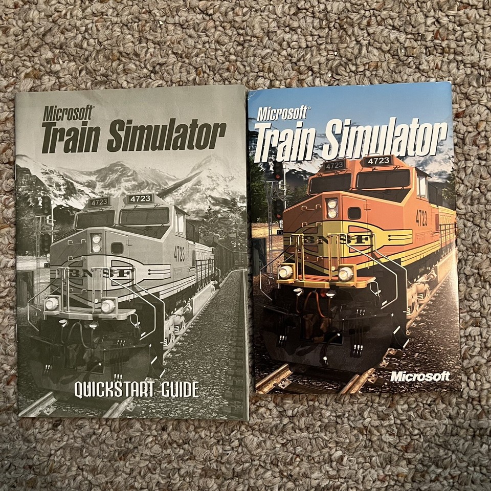 Microsoft Train Simulator (PC, 2001) - Big Box 659556583934| eBay