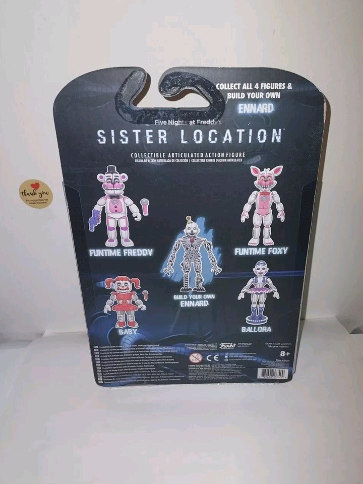 Funko Five Nights At Freddy's CIRCUS BABY Figure Sister Location Ennard ...