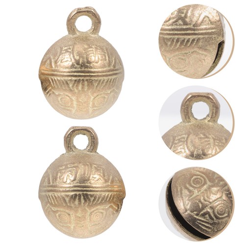 2Pcs Decorative Pet Bells Copper Bell Pendants Dog Hanging Bells ...