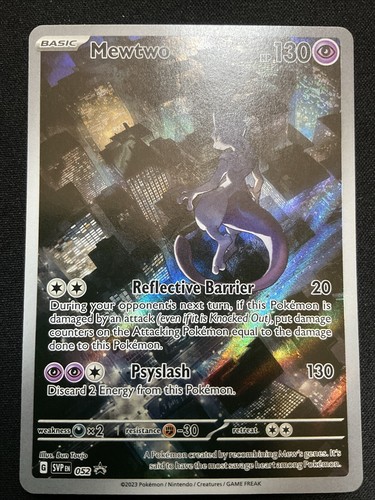 Mewtwo 52 - Black Star Promo Scarlet & Violet 151 Pokémon TCG NM-M | eBay