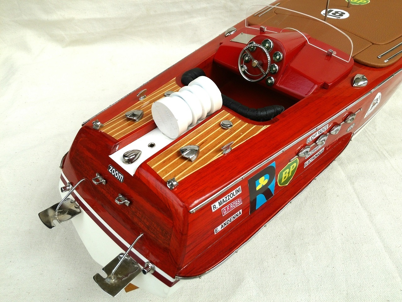 Riva Special Aquarama Zoom 28" Italian Speed Boat Model Boat Riva ...