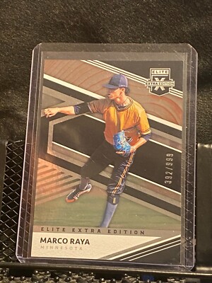 Marco Raya 2020 Elite Extra Edition - Base #'d /999 - #135 Twins | eBay