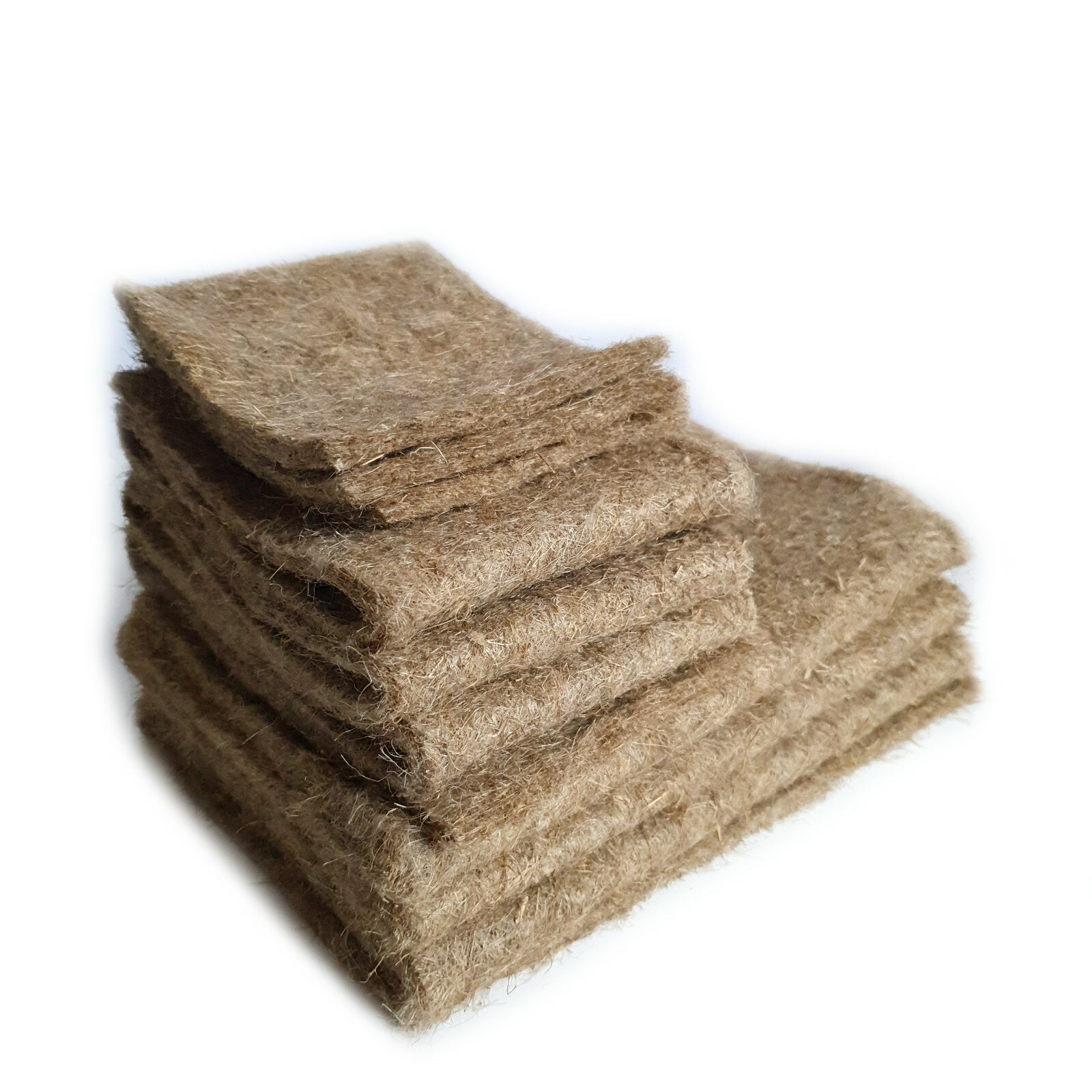 Natural Flax Fibre Felt Biodegradable Hydroponic Mat ,Microgreens up to ...
