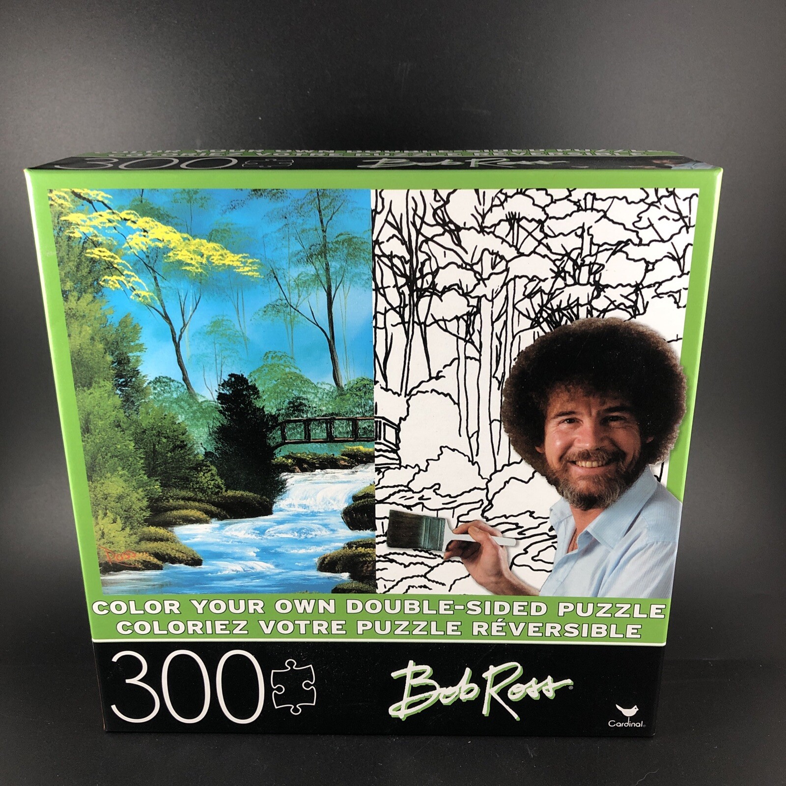 Cardinal Bob Ross Color Your Own 300 Piece Puzzle for sale online | eBay