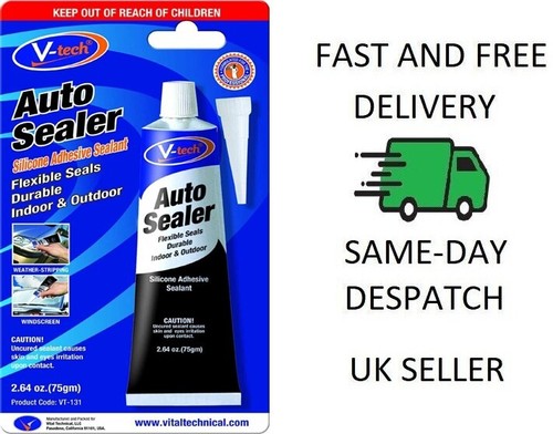 Car Windscreen Windshield Glass Silicone Adhesive Sealant Flexible ...