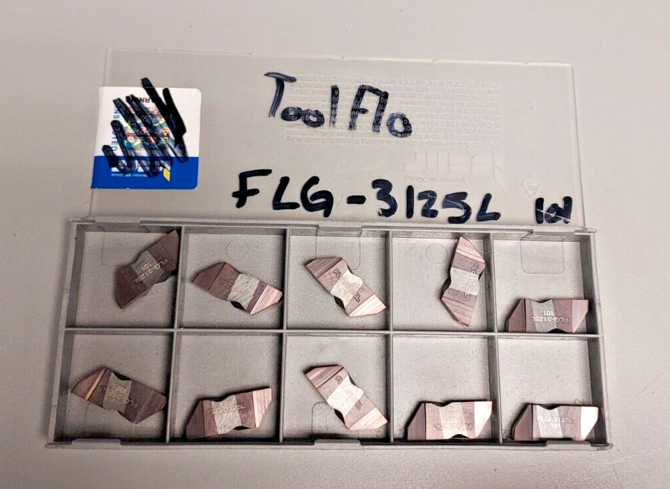 Tool-Flo: Turning Inserts: FLG-3125L 101, 10 Pack | eBay