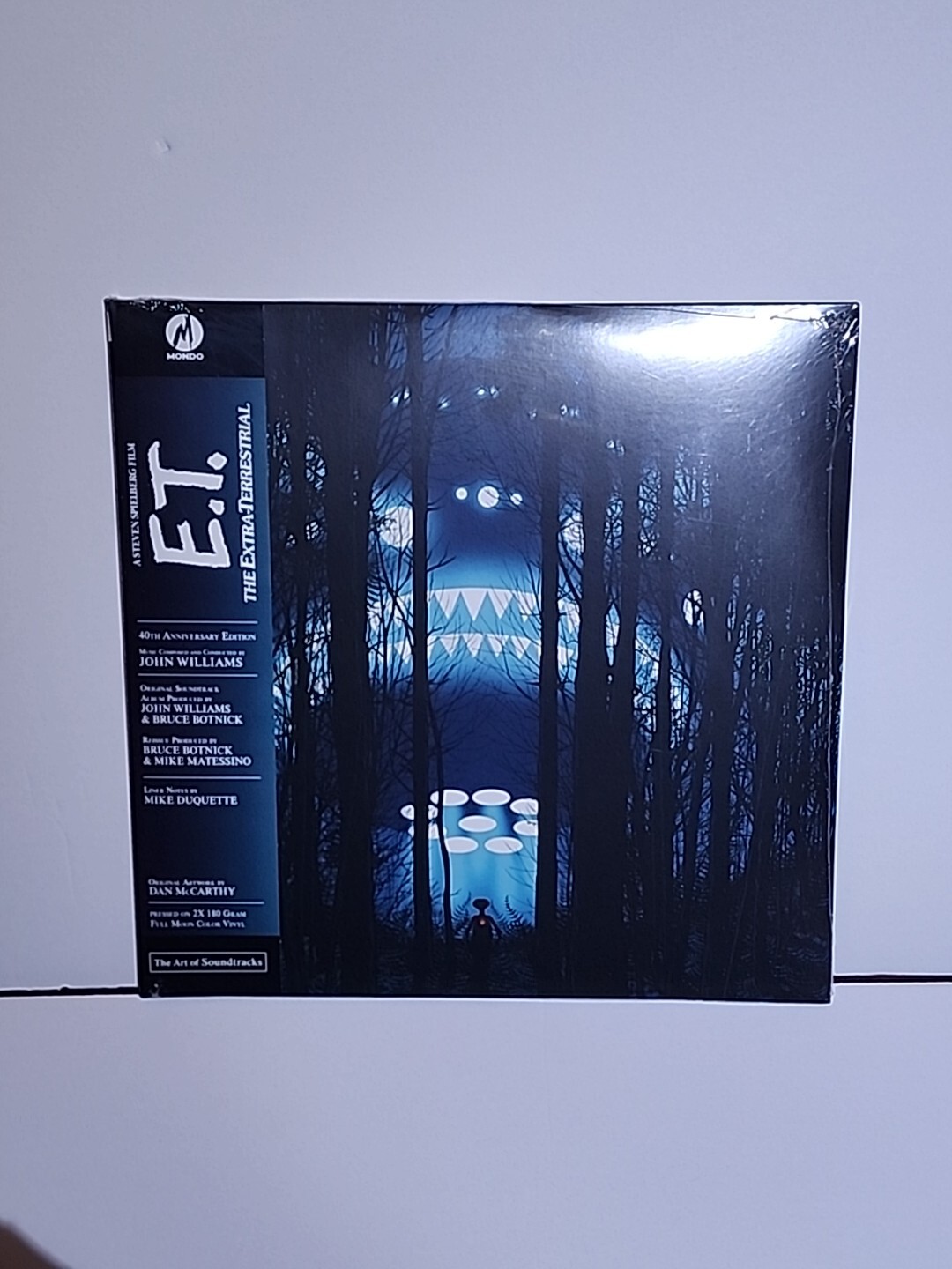 E.T. The Extra Terrestrial 40th Anniversary 2 LP Full Moon Color Vinyl ...