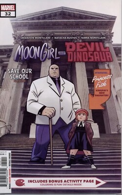 Moon Girl and Devil Dinosaur #32 1st Princess Fisk Marvel Comics NM | eBay