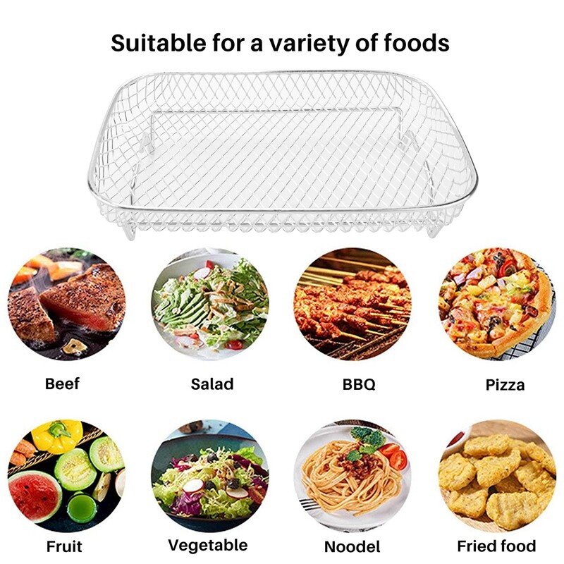 Air Fryer Rack for Dual XL Air Fryer,Multi-Layer Dehydrator Rack2823 | eBay