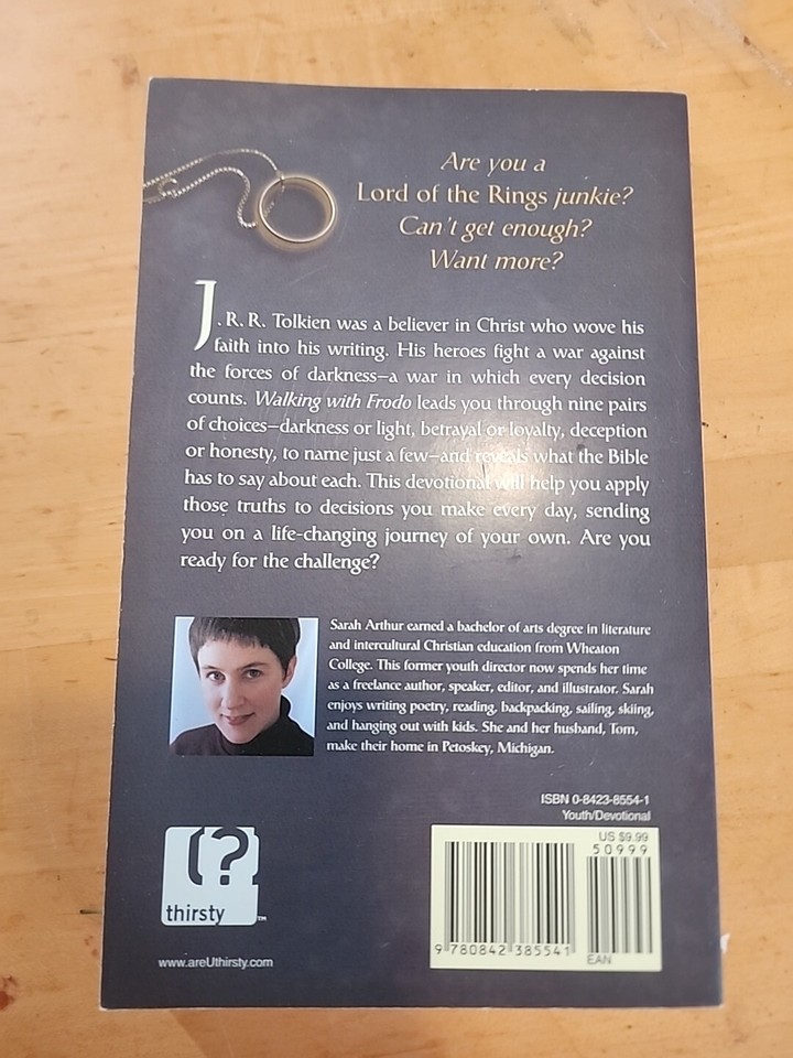 Walking with Frodo : A Devotional Journey Through the Lord of the Rings ...
