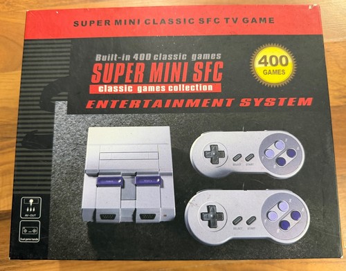 Super Mini SNES SN-02 retro NES hdmi TV game console w/ 821 classic ...
