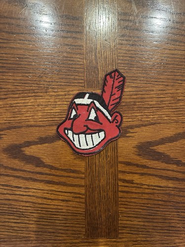 Cleveland Indians Chief Wahoo Original Jersey Sleeve Patch | eBay