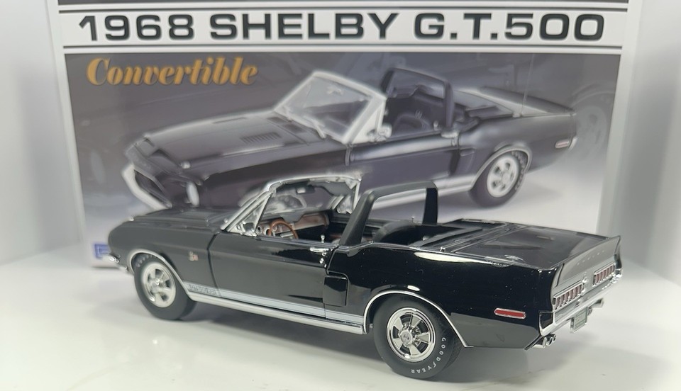 ACME 1/18 Scale 1968 SHELBY G.T. 500 “Convertible Version” Incredible ...