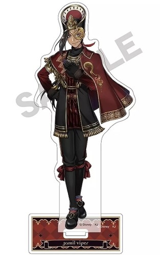 Disney Twisted Wonderland Jamil Viper Acrylic Stand Masquerade Dress ...