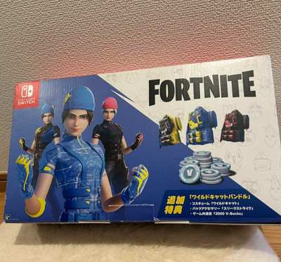 Nintendo Switch Fortnite Special Set Wildcat Bundle CODE INCLUDED NEW ...