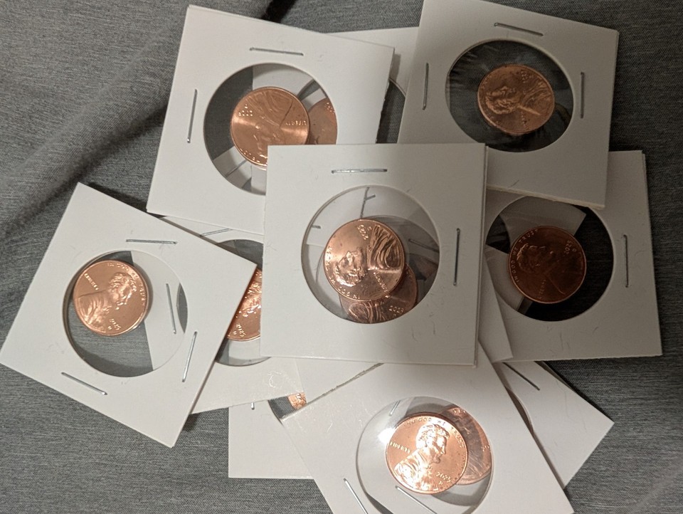 2025 D Uncirculated Shield Penny (1 BU GEM) INDIVIDUAL PENNIES. last ...