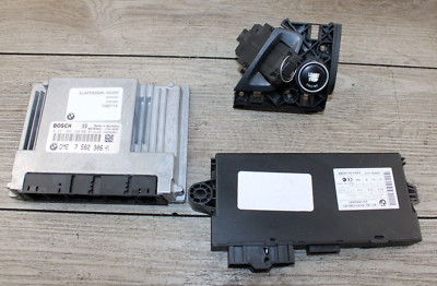 07-10 BMW X5 E70 N62 ENGINE ECU SET DDE CAS3 IGNITION CABLE KEY | eBay