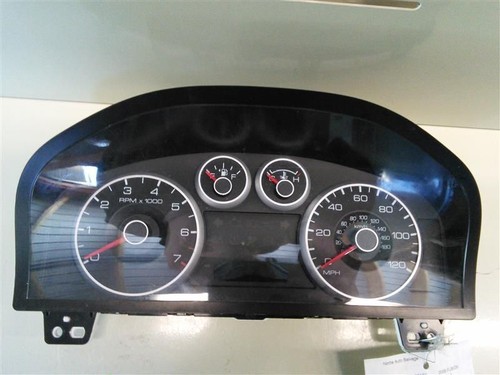 09 FUSION SPEEDOMETER CLUSTER MPH W/MESSAGE CENTER ID 9E51-10849-BA ...