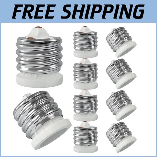 Heat-Resistant E39 to E26 Bulb Adapter - 660W Mogul Socket Converter ...