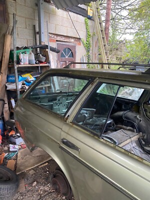 Mercedes Benz w123 Estate Wagon Rear Right Door Quarter Window Glass ...