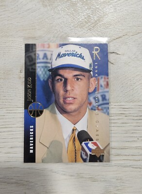 1994-95 Upper Deck Jason Kidd Rookie Class Rookie Card RC #160 Dallas ...