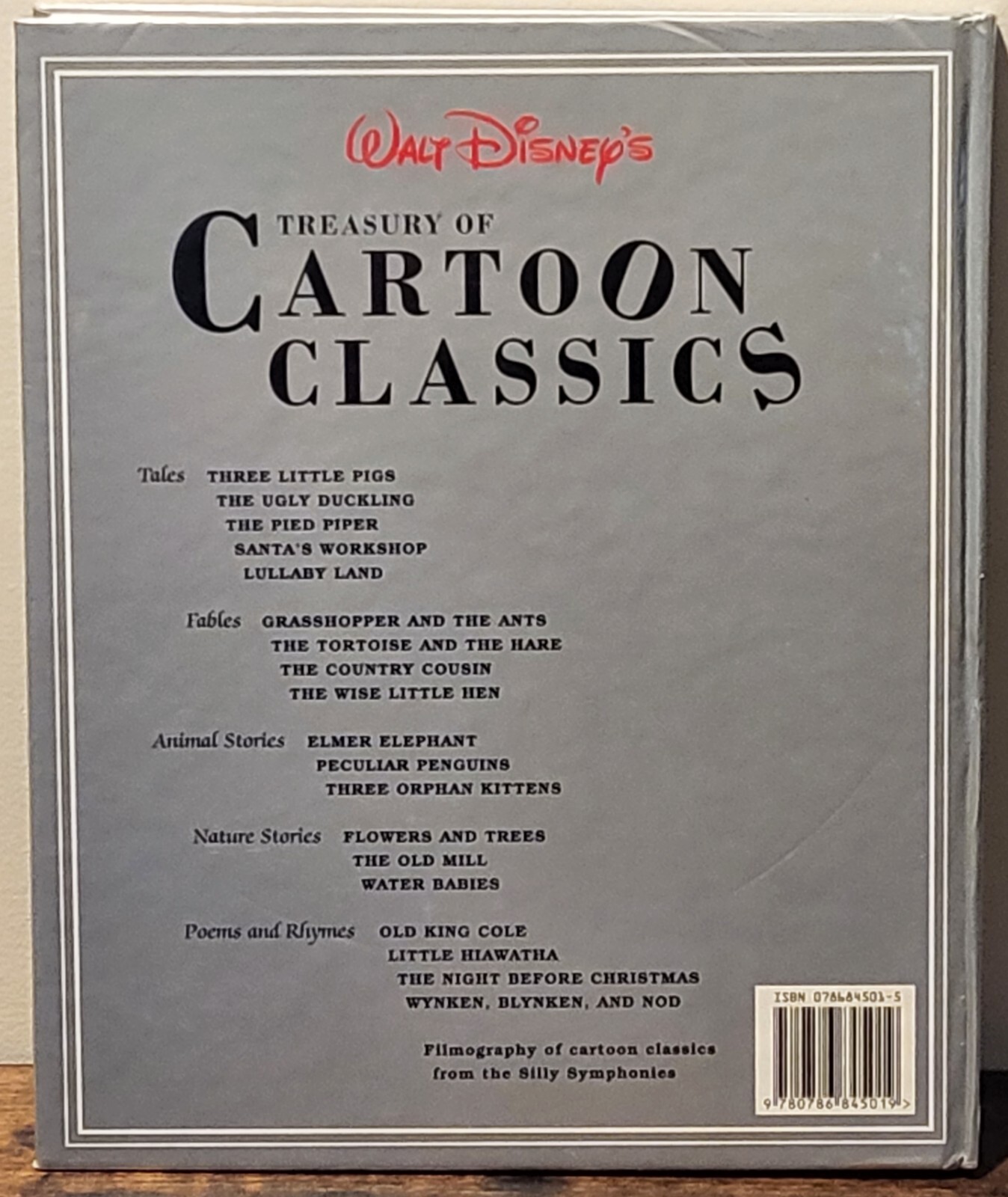 Walt+Disney%27s+Treasury+of+Cartoon+Classics+1995+by+Darlene+Geis+ ...