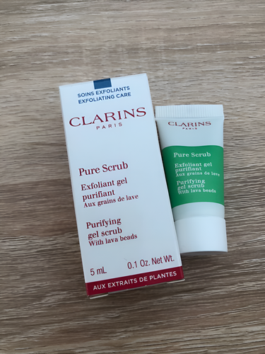 CLARINS PURE SCRUB PURIFYING GEL SCRUB WITH LAVA BEADS 0.1 OZ 5ML for ...