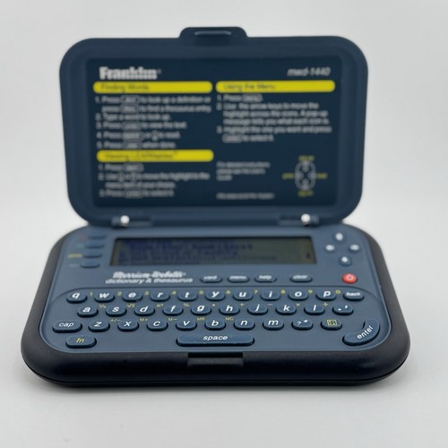 Franklin Merriam Webster Electronic Dictionary & Thesaurus MWD-1440 ...