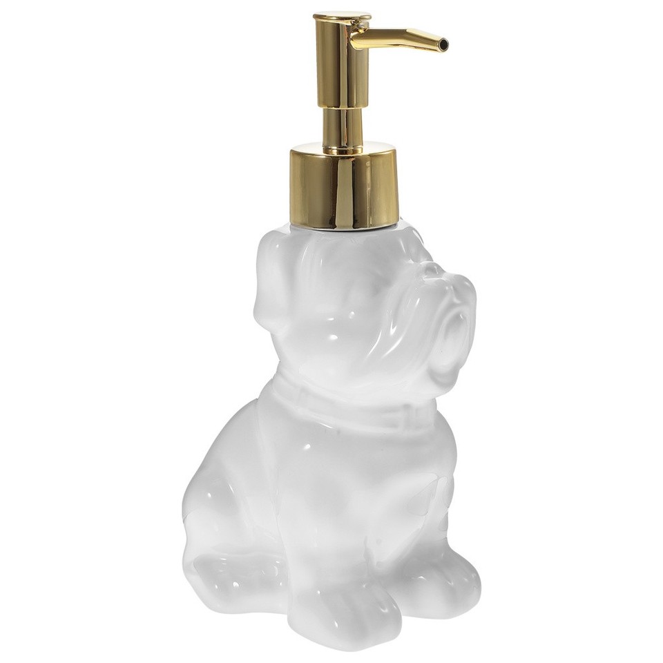 Dog Bathroom Accessories Ceramic Lotion Bottle Themed Soap Dispenser ...