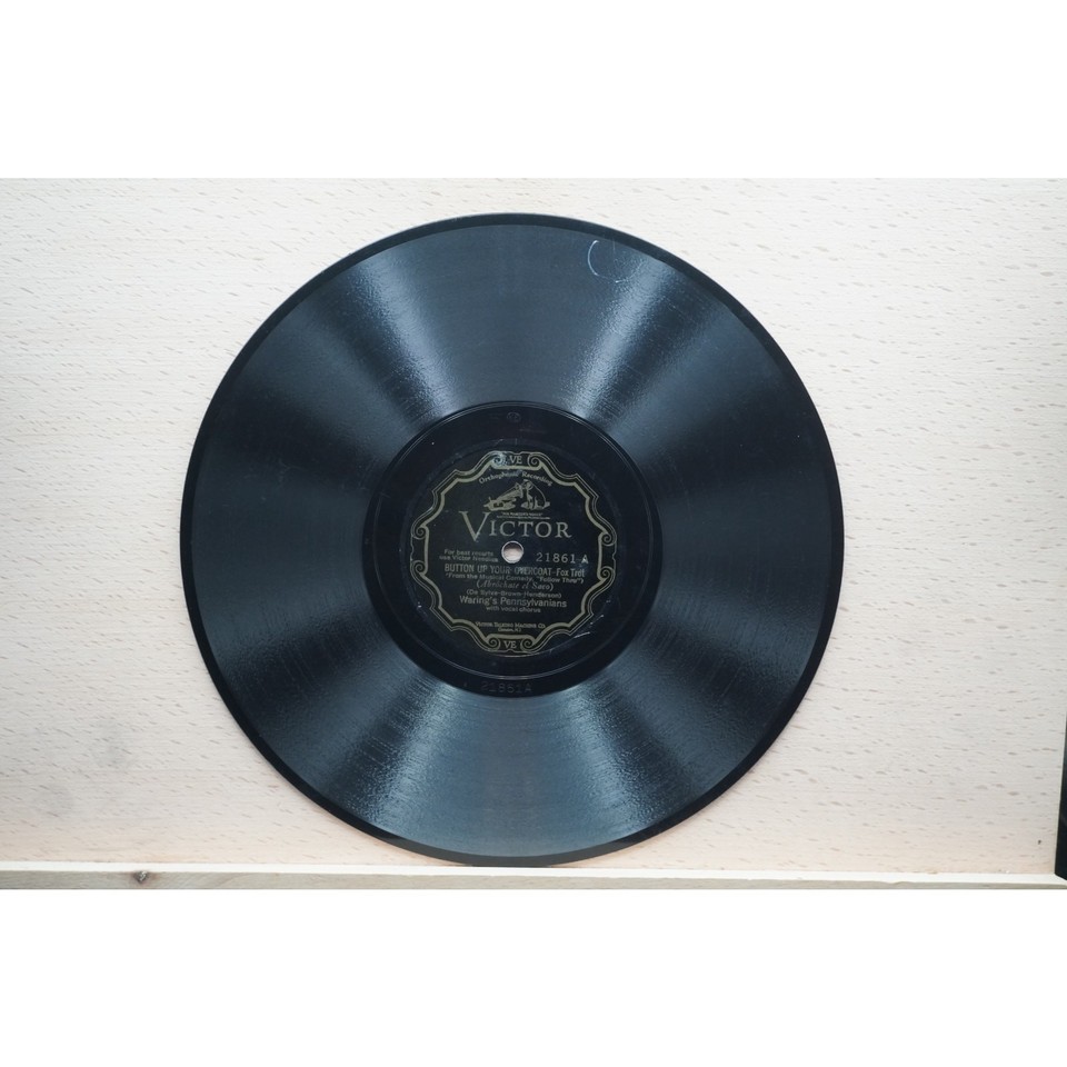 Vintage Record Album 78RPM Shellac Waring's Pennsylvanians Victor 11 ...