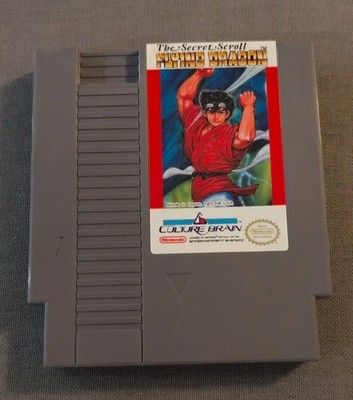 Flying Dragon: The Secret Scroll (Nintendo Entertainment System, 1989 ...