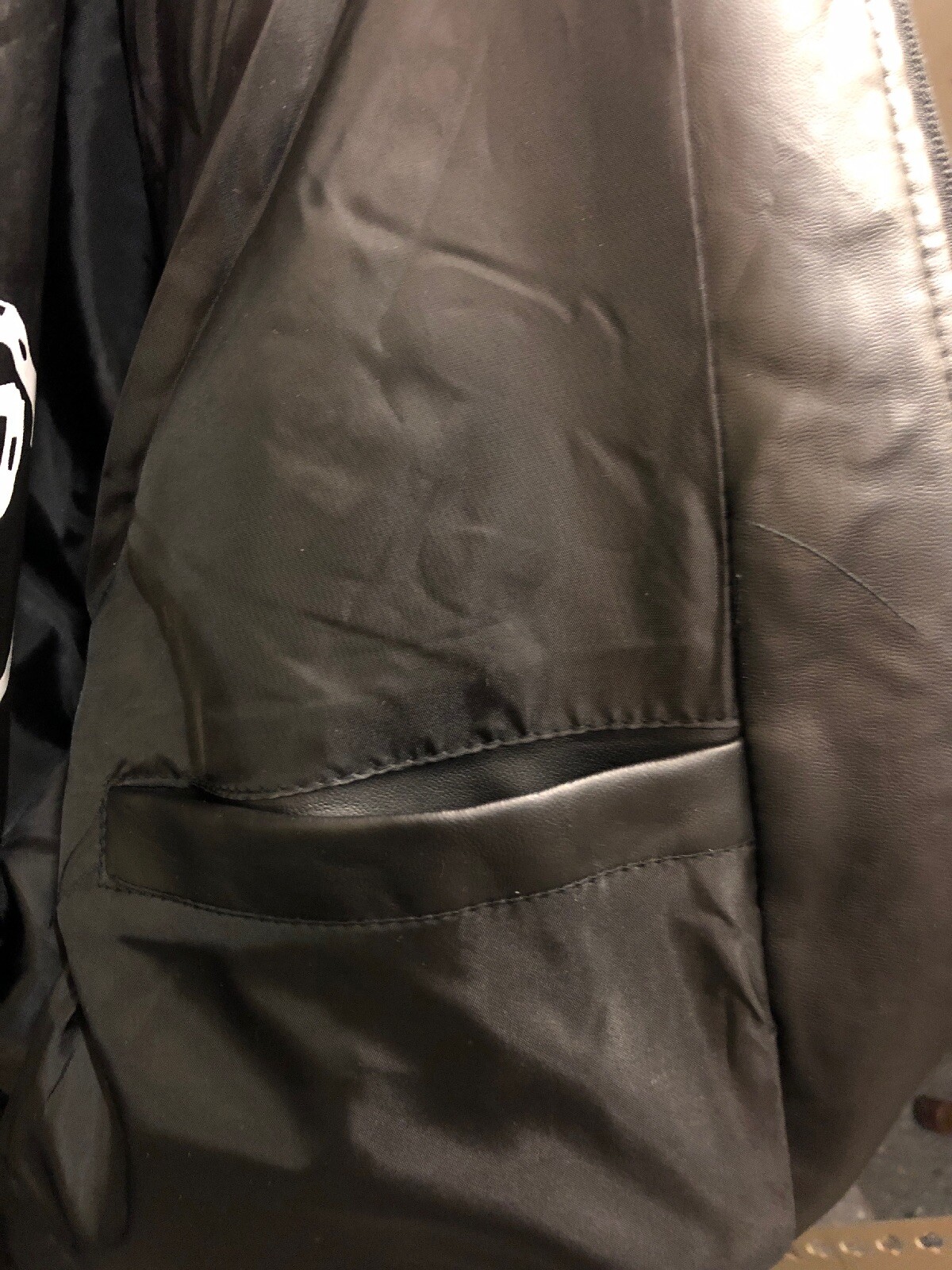 VG World Collection Men's LEATHER Jacket Black color US Size Large New ...