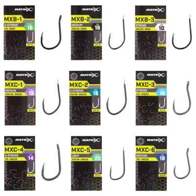 MATRIX - MXB / MXC HOOKS - FULL RANGE AVAIALBLE FREE POST | eBay UK