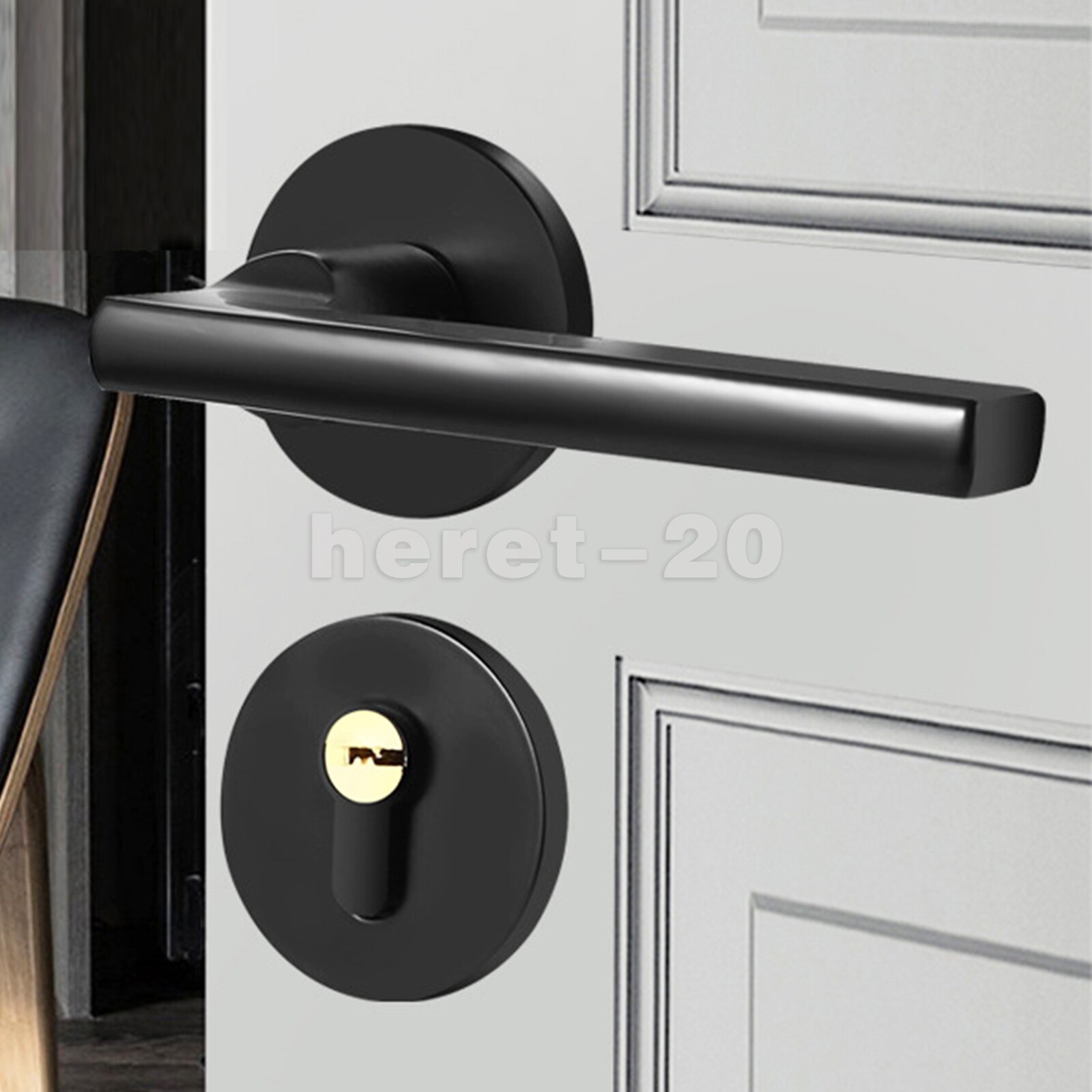 Universal Handle Entry Door Lever Mortise Lock Set Security Mechanical ...