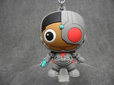 Justice League NEW * Cyborg Figural Keychain * DC Comics Blind Bag Key ...