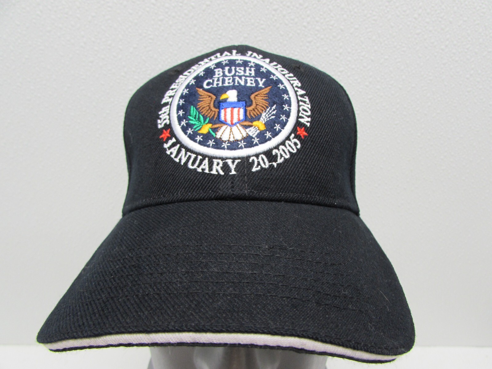 Bush Cheney 55th Presidential Inauguration 2005 Baseball Hat NOS Adj ...