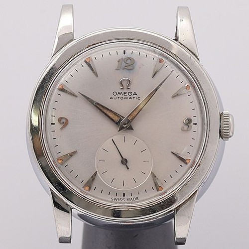 OMEGA ROUND Men's Wristwatch Gray Dial Top AT Switzerland Auth/3403 | eBay
