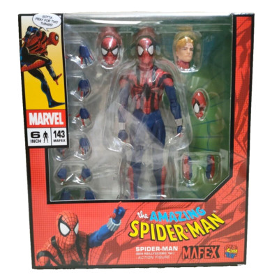 MAFEX No.143 SPIDER-MAN Ben Riley Comic ver. Action Figure Marvel | eBay