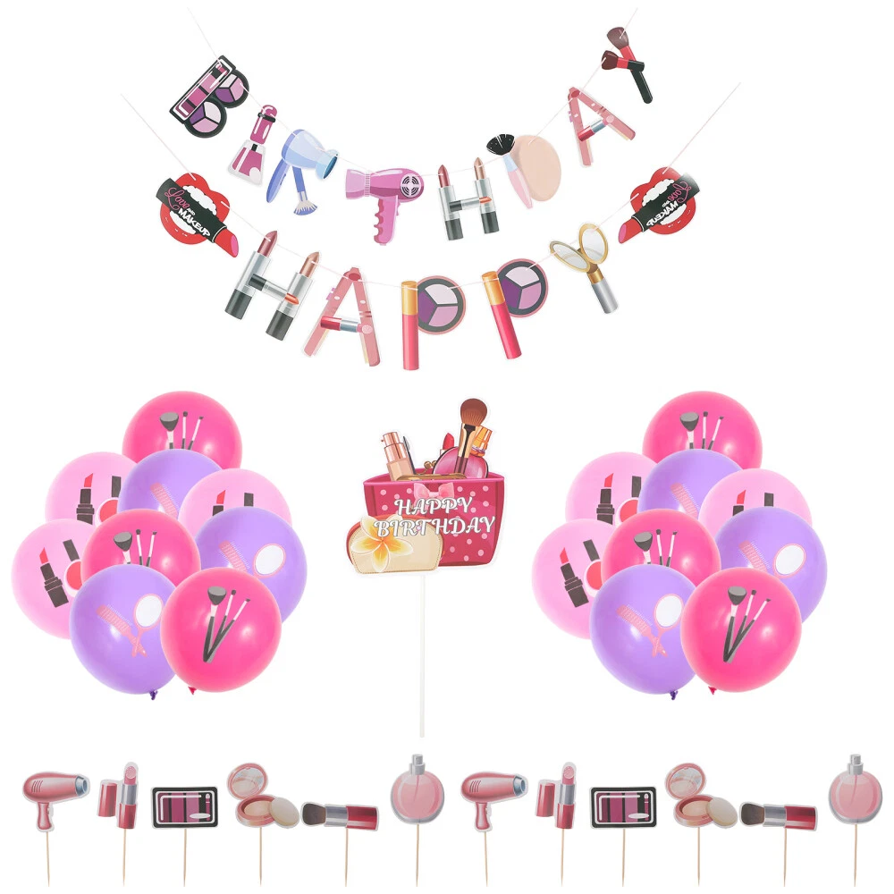 Makeup Themed Birthday Party Decorations | Saubhaya Makeup