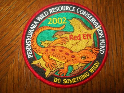 PENNSYLVANIA WILD RESOURCE CONSERVATION FUND 4" 2002 RED ELF PATCH | eBay
