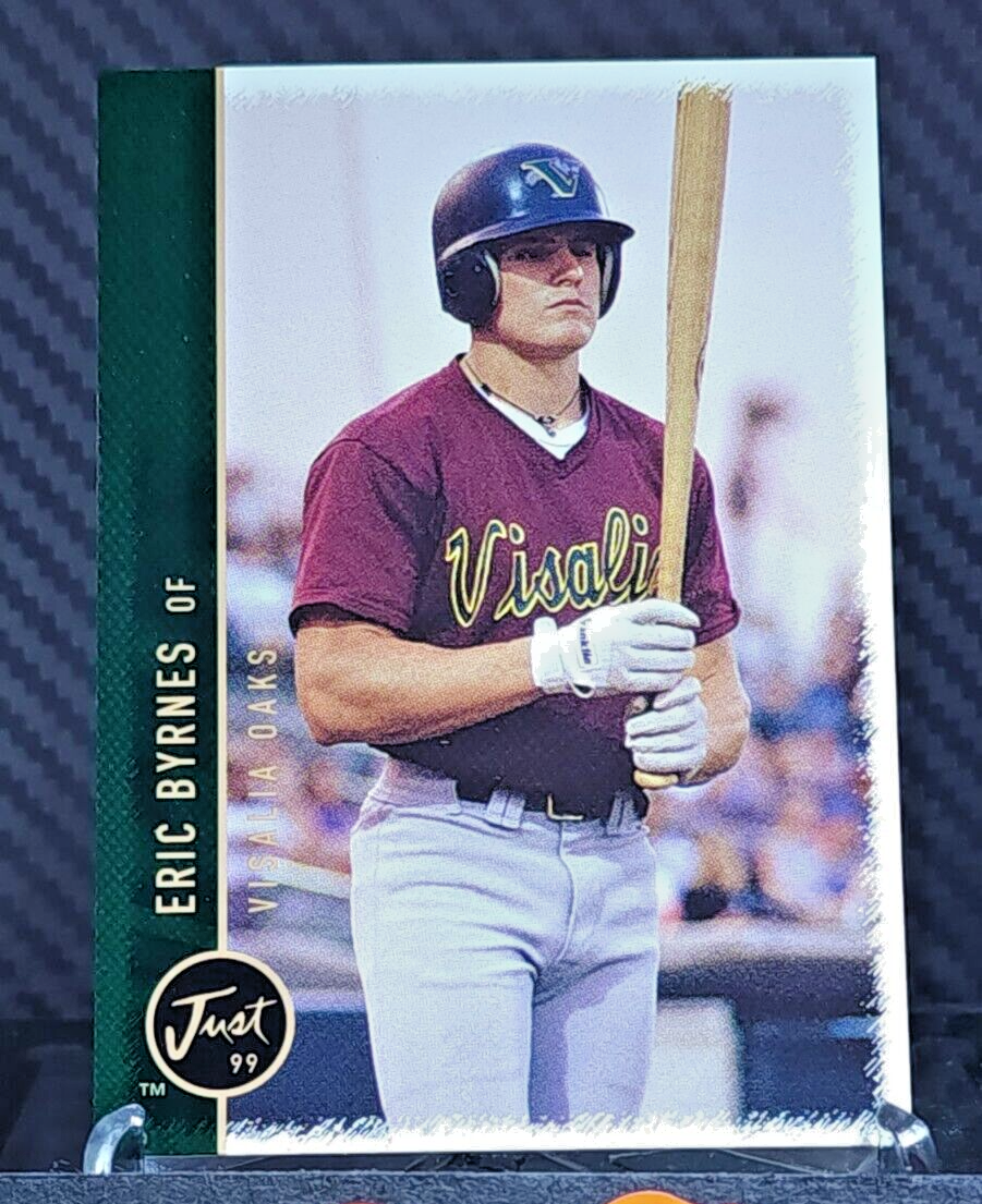 Eric Byrnes 1999 Just Memorabilia ROOKIE #13 - Athletics RC | eBay