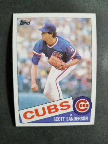 1985 Topps SCOTT SANDERSON card # 616 [card 18] | eBay