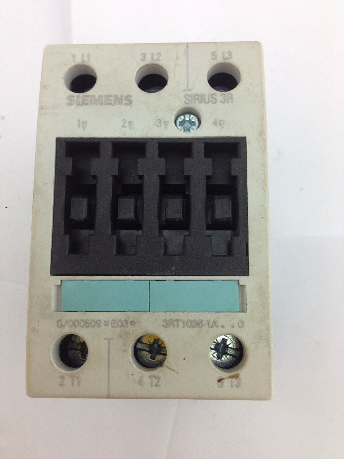 SIEMENS 3RT1036-1A Sirius 3R Contactor 50A 40HP (240VAC Coil) | eBay