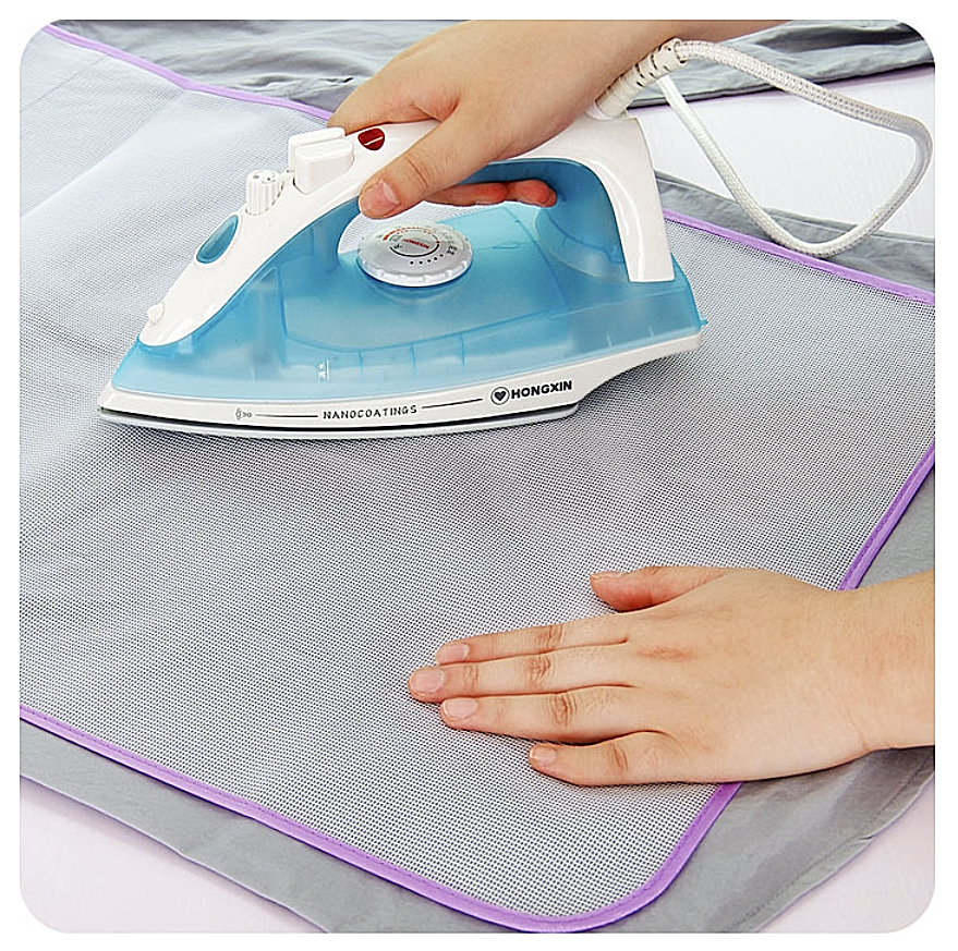 2 pcs ironing mesh mat high heat resistance clothes protector 60x40 cm ...