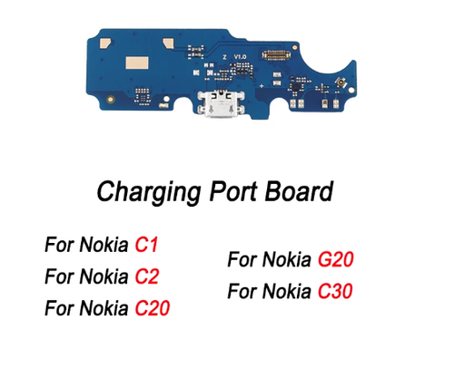 Replacement Charging Port Board for Nokia C1 TA-1165 / C2 / C20 / G20 ...