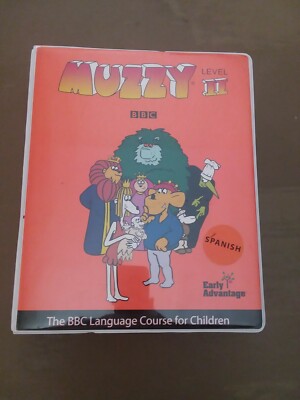 RZ MUZZY LEVEL II SPANISH THE BBC LANGUAGE COURSE FOR CHILDREN 4 DVD ...