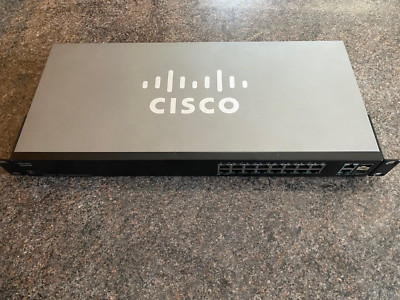 Cisco SG200-18 Gigabit Smart Switch with Brackets | eBay UK