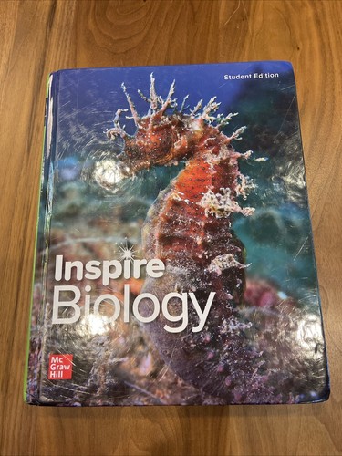 Inspire Biology Textbook 9-12 Student - McGraw Hill EXCELLENT CONDITION ...