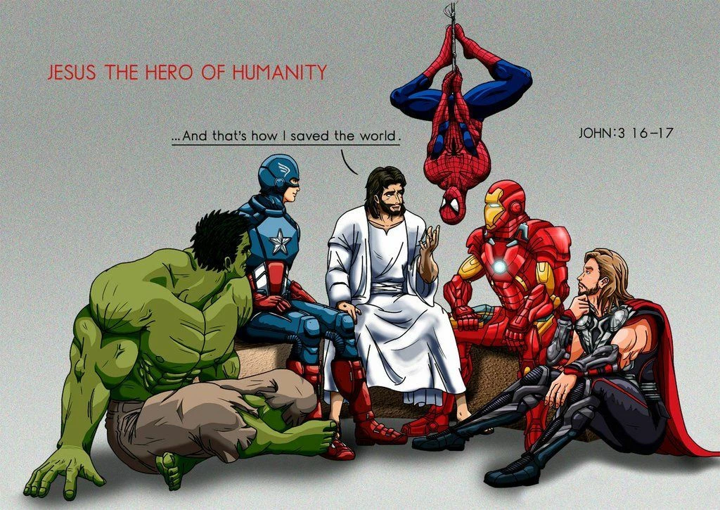 Jesus The Original Superhero